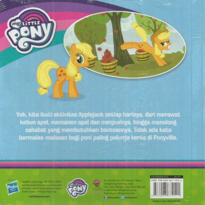 Promo My Little Pony Applejack Pekerja Keras Diskon 29% Di Seller Huka Shop - Kebon Jeruk, Kota ...