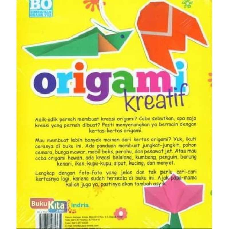 Promo Buku Origami Kreatif Oleh Kak Maya Hirai Diskon 31% Di Seller ...