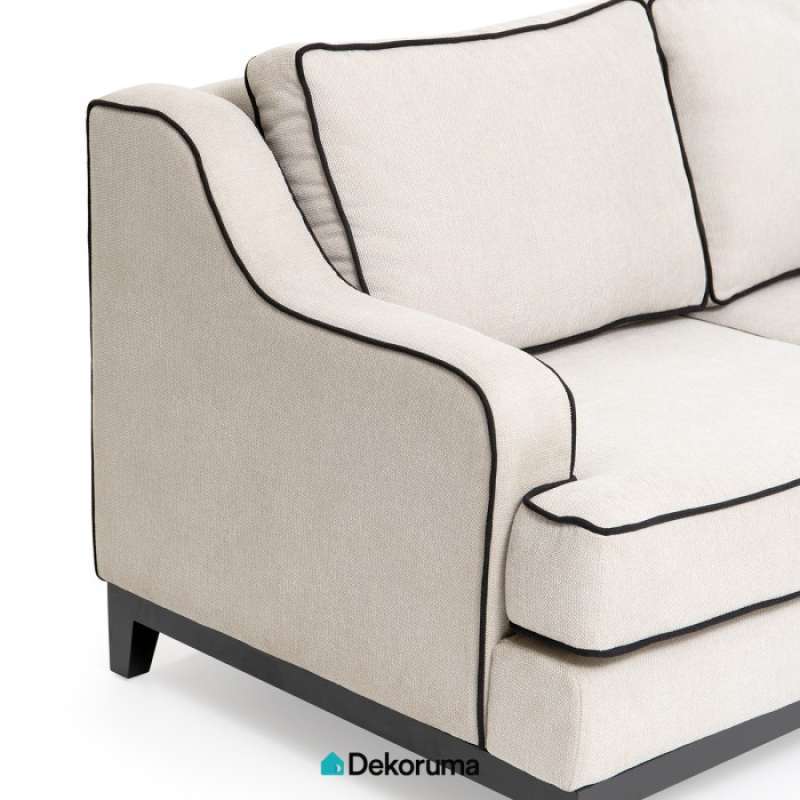 Jual Dekoruma Miura Sofa Minimalis 3 Dudukan / Sofa Ruang Tamu 3 Seater ...
