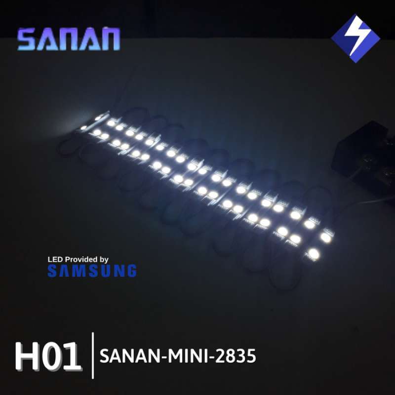 Promo Led Modul Samsung 2835 2 Mata Mini 12 Volt 0,6 Watt Putih | 100 ...