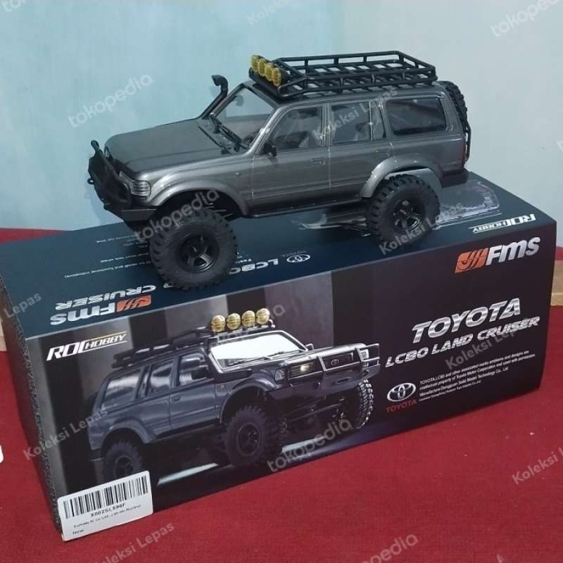 Promo Fms Toyota Land Cruiser Lc80 Rc 1/18 Scale Rtr Offroad Waterproof ...