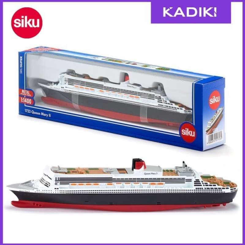Promo Siku Diecast Ship Queen Mary Ii - Miniatur Kapal Penumpang Pesiar ...