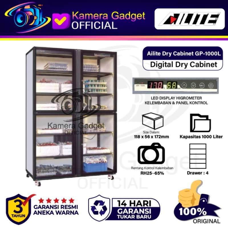 Jual Ailite Dry Cabinet Gp-1000l Gp 1000l - Dry Box 1000 Liter Di ...