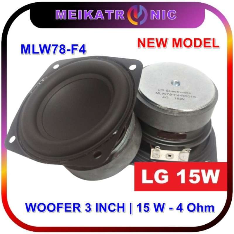 Jual Mini Speaker Woofer 3 Inch 15w 4 Ohm | Subwoofer Lg Bass 78 Mm Mlw78 Di Seller Noelle ...