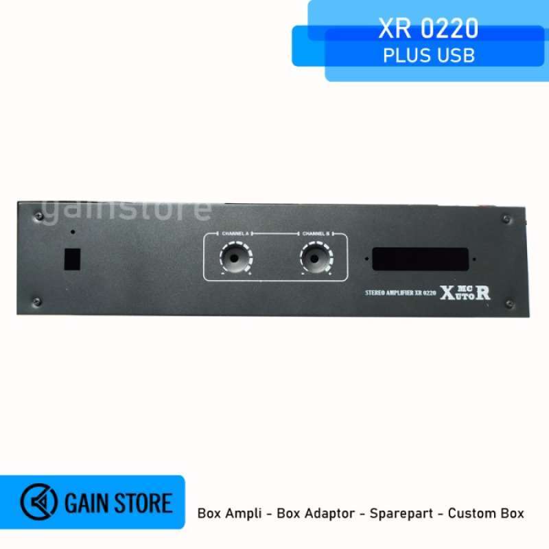 Jual Box Ampli Xr 0220 Amplifier Power Plat Besi Di Seller Rumix - Cengkareng Timur, Kota ...