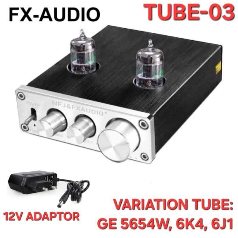 Jual Fx-audio Tube-03 Vacuum Tube Pre-amplifier Hifi Audio - Black ...