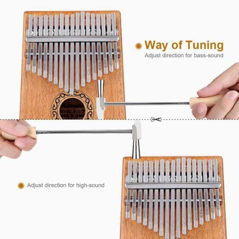 Promo Alat Musik Kalimba Thumb Piano Musical 17 Note Sound Quality ...