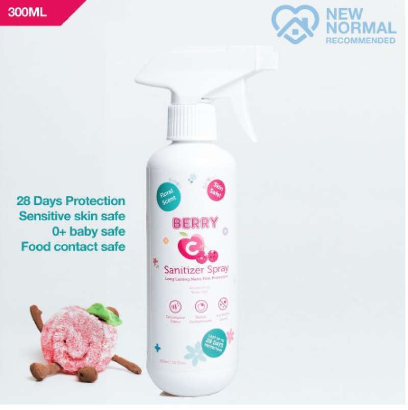Promo Berry C Active Sanitizer Spray 300ml Diskon 23% Di Seller Resican ...