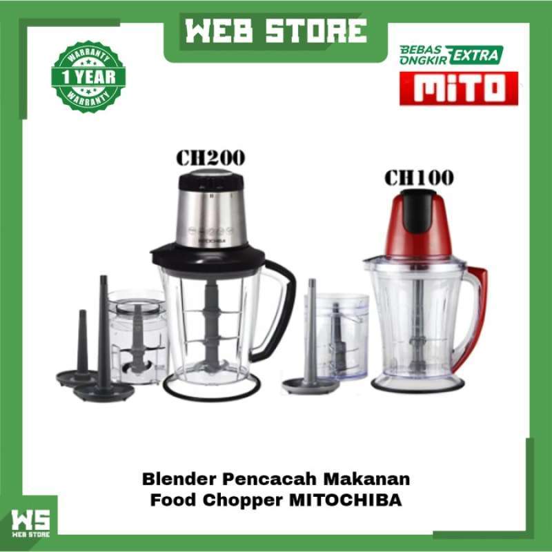 Promo Mitochiba Magic Chopper Ch 200 Food Processor Blender Bumbu Dan ...