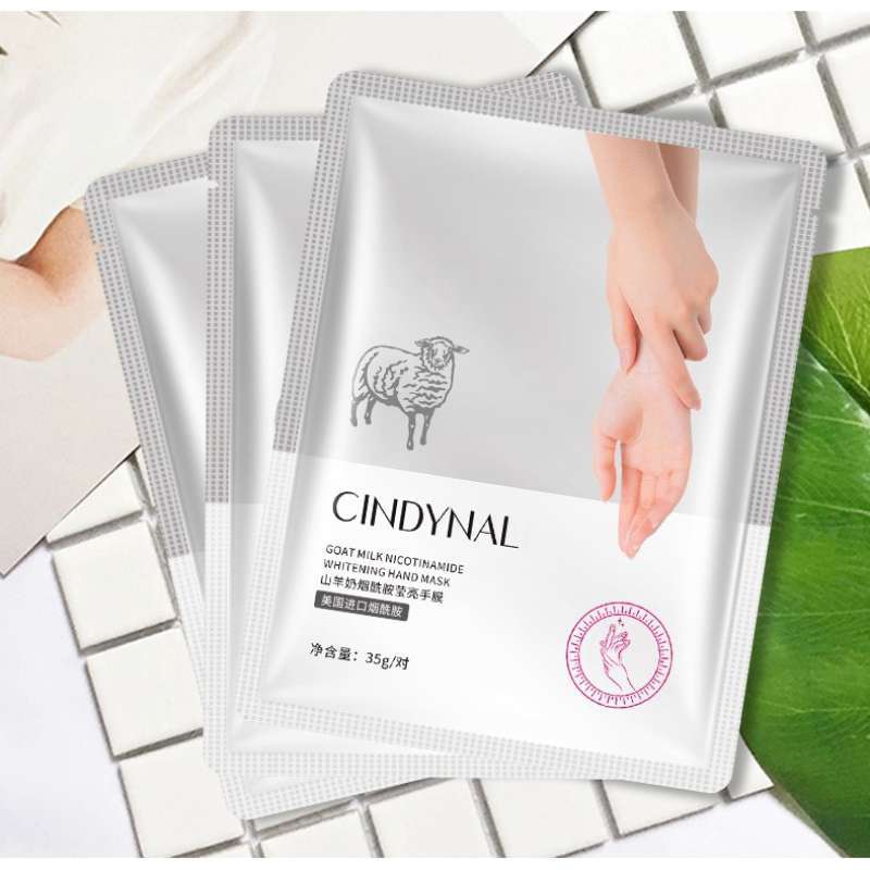 Promo Cindynal Goat Milk Nicotinamide Hand Mask Masker Tangan Cindynal ...
