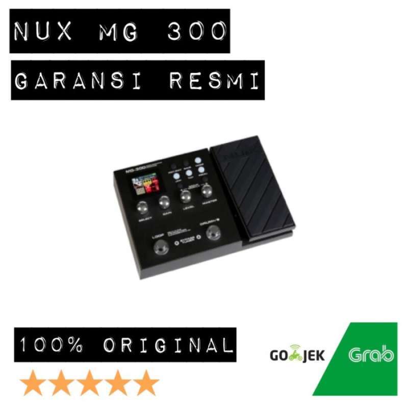 Promo Nux Mg-300 / Mg300 / Mg 300 Modeling Guitar Cessor Garansi 1 ...