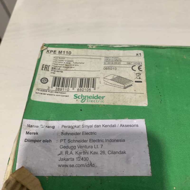 Promo Foot Pedal / Foot Switch Schneider Electric Xpe-m110 Diskon 23% ...