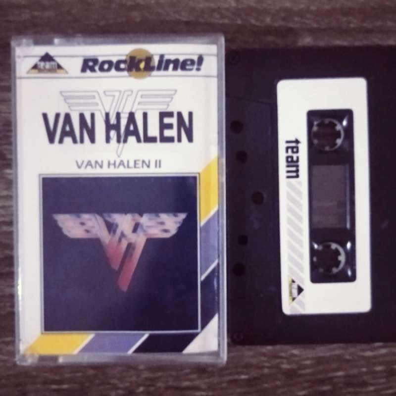 Promo Kaset Pita Team Rockline Van Halen Album Van Halen Ii Diskon 23% ...