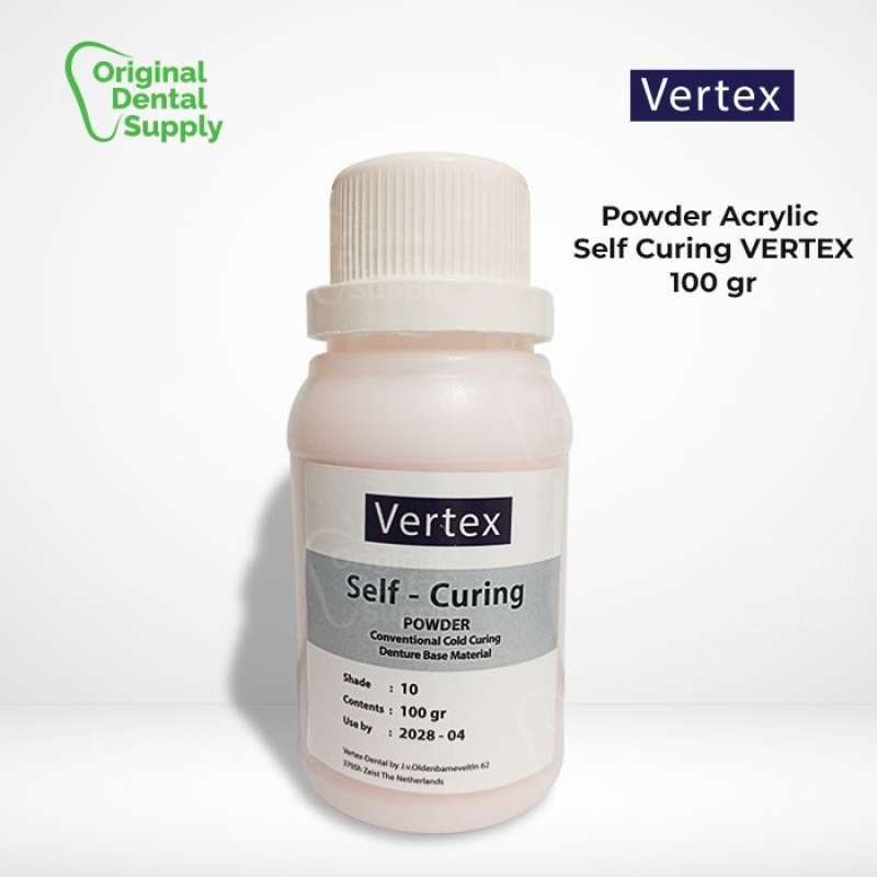 Promo Powder Otomatis Acrylic Vertex Self Curing 500 Gram Diskon 23% Di ...