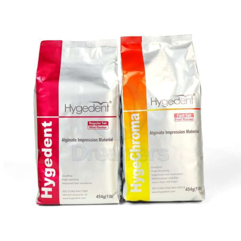 Promo Dental Hygedent Hexalgin Hygechroma Alginate Bahan Cetak Gigi ...