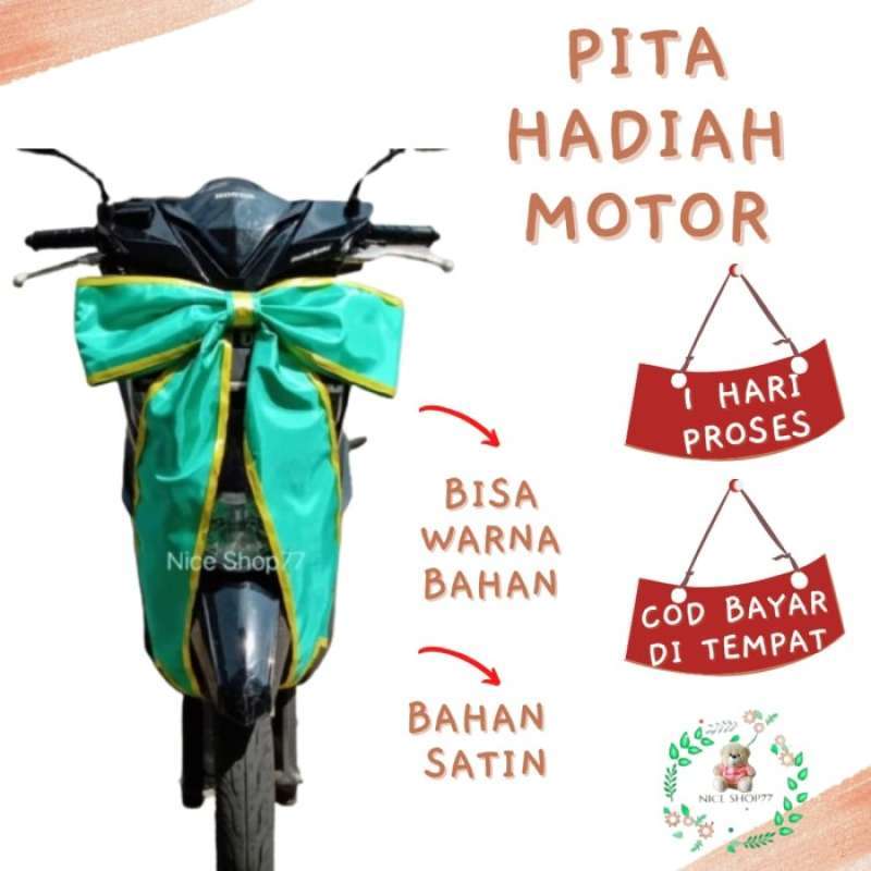 Promo Pita Hadiah Motor / Pita Jumbo / Pita Doorprize Diskon 23% Di ...
