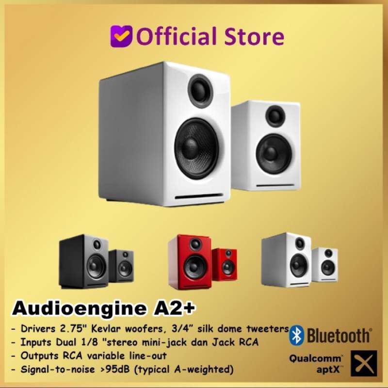 Jual Audioengine A2+ A2 Plus A2plus Wireless Bluetooth Speaker System - Putih Di Seller Rumix ...