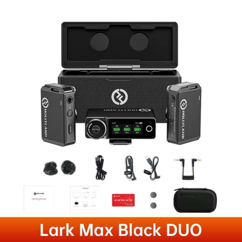 Jual Hollyland Lark Max Mic Wireless And Recorder 8gb Storage - Larkmax ...