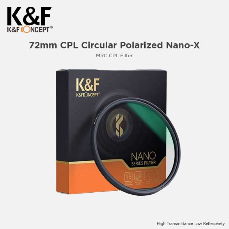 Jual Knf Concept 72mm Filter Nano-x Cpl Filter Multi Coating K&f ...