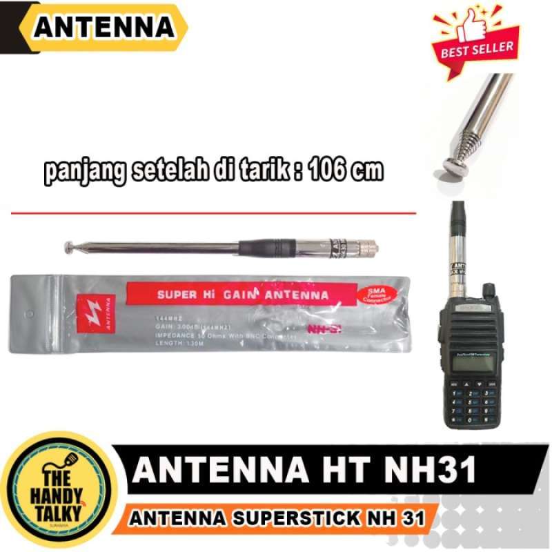 Jual Antenna Tarik Nh31 Nh 31 Nh-31 Superstik Antena Teleskopik Jarak Jauh Di Seller Owl Store ...