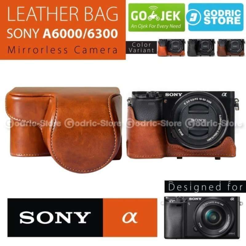 Jual Sony Alpha A6000 / A6300 Leather Bag / Case / Tas Kamera ...