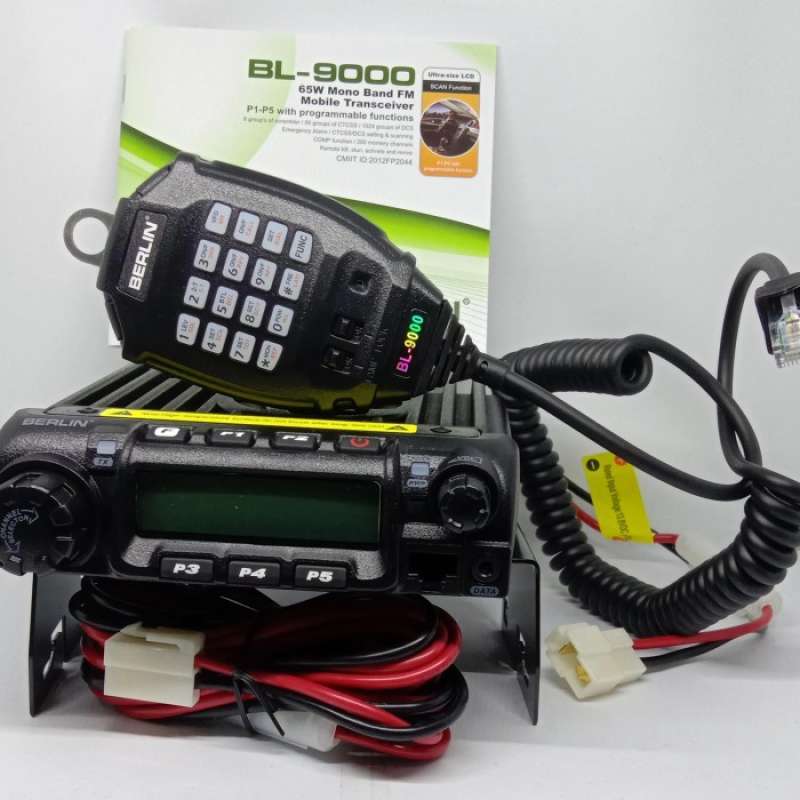 Jual Radio Rig Berlin Bl-9000 Vhf Original Di Seller Noelle ...