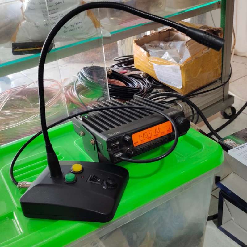 Jual Desk Mic Radio Rig Icom Ic-2300 Ic-2730 Ic-2200 Ekstramic Adonis ...