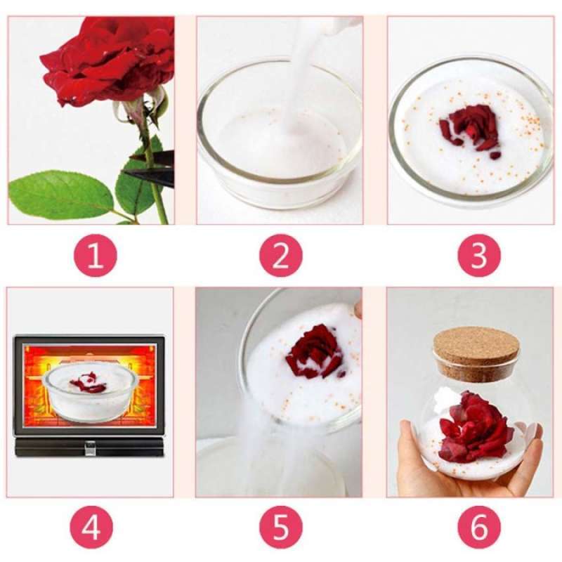 Jual Silica Gel Powder 500 Gram Untuk Pengawet Bunga Segar / Flower ...