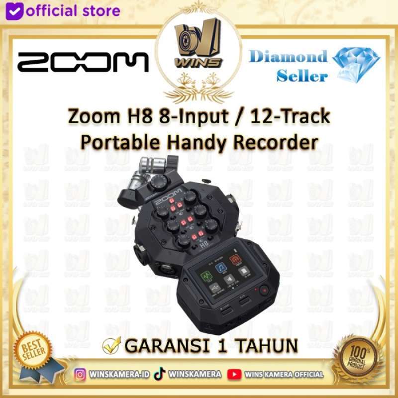 Jual Zoom H8 Handy Recorder Original Di Seller Owl Store - Cengkareng Timur, Kota Jakarta Barat ...