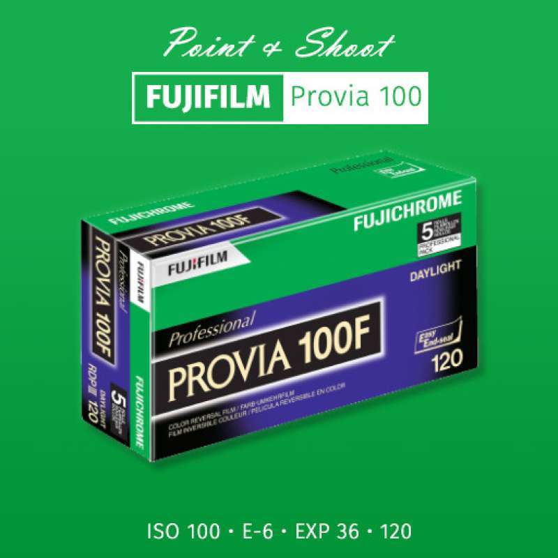 Jual Fujifilm Fujichrome Provia 100f 120mm Iso 100 36exp Color Reverse ...