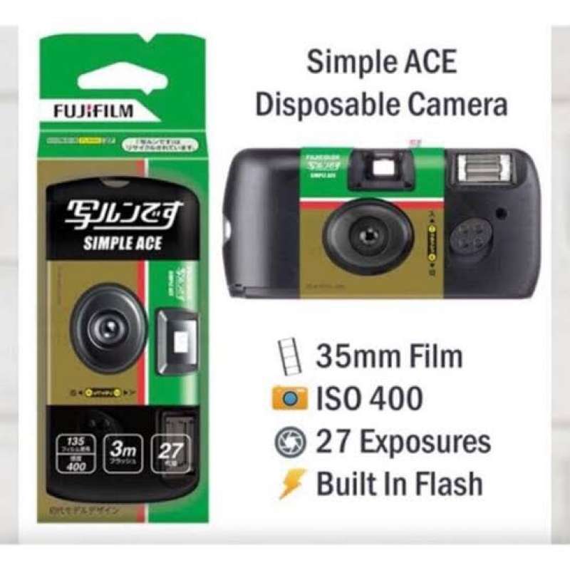 Jual Fujifilm Simple Ace 27 Exp Iso 400 - Disposable Camera ...