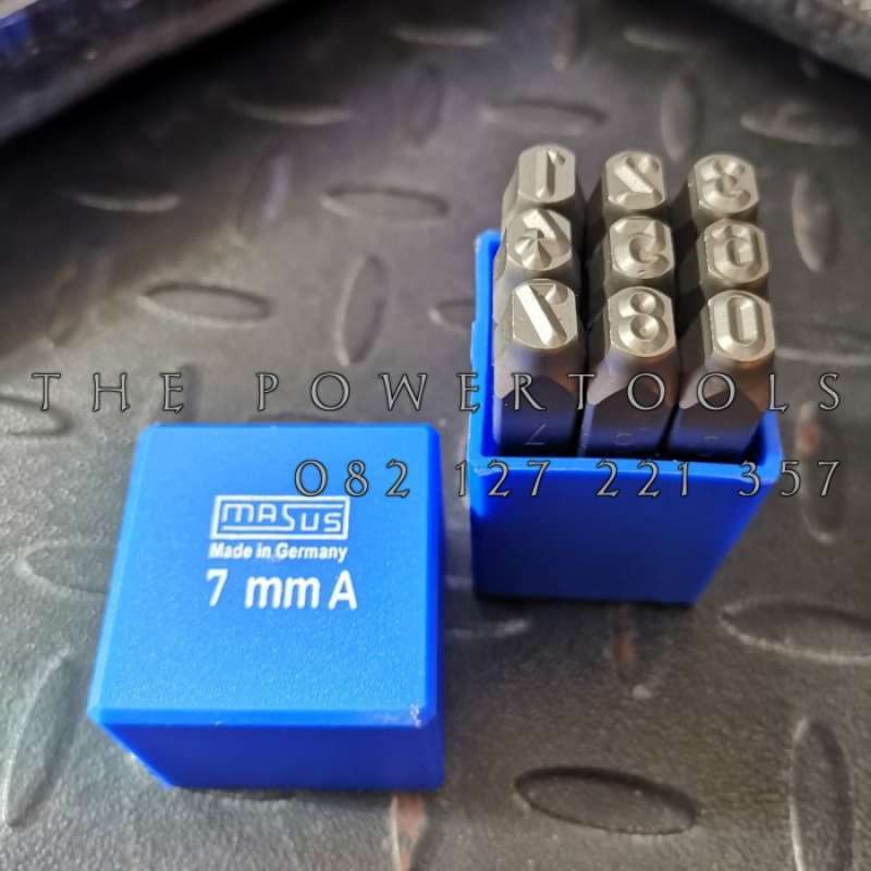 Promo Stamp Punch Number / Alat Ketok Angka 7mm 0-9 Masus Made In ...