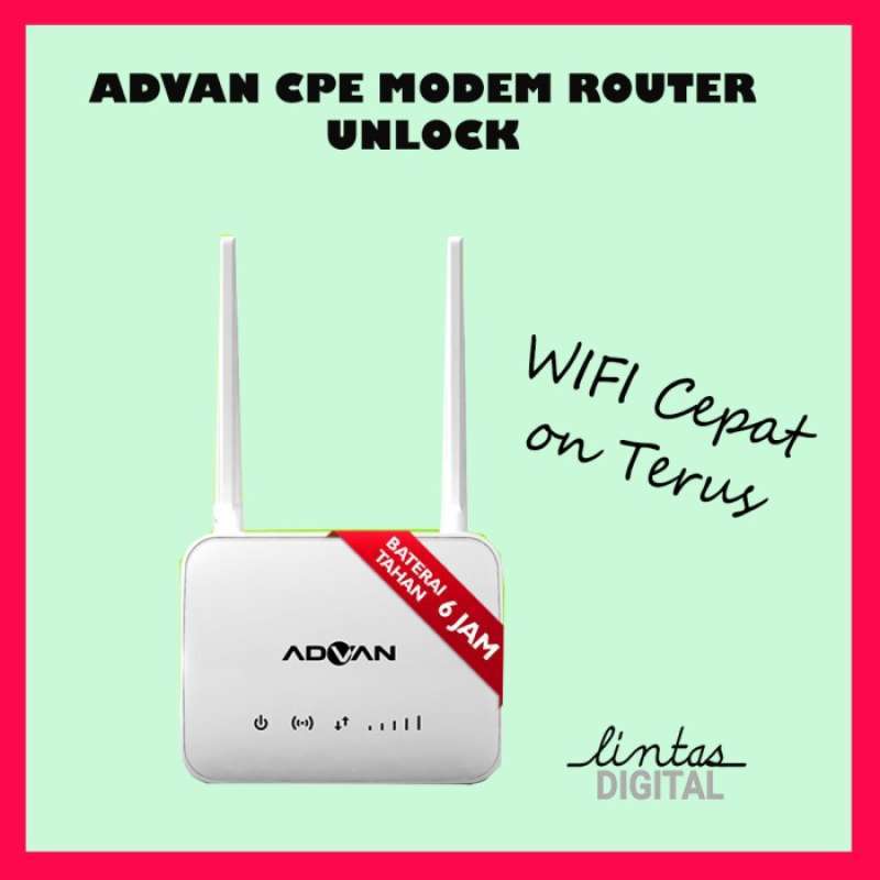 Promo Advan Cpe Start Modem Unlocked 4g Wifi Always On Diskon 23% Di ...