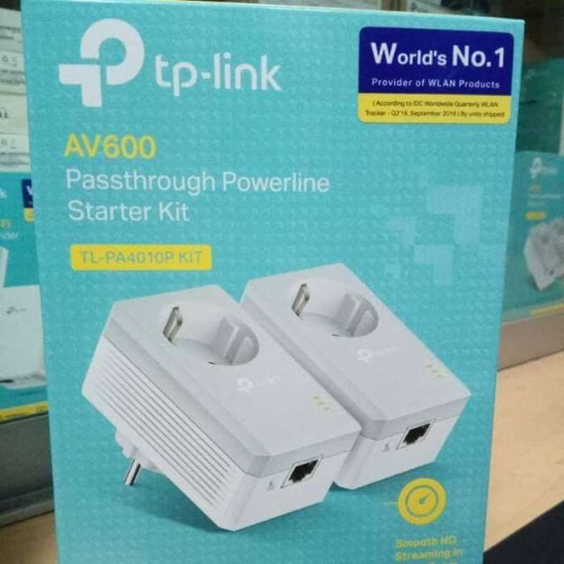 Promo Tplink Tl-pa4010 Kit Av600 Nano Powerline Adapter Diskon 23% Di ...