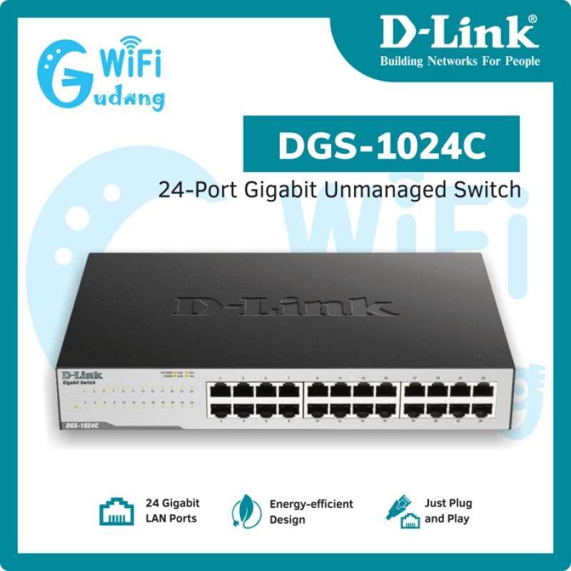 Promo Dgs-1024c / Dgs-1024d 24-port Gigabit Desktop Switch Dlink Diskon ...