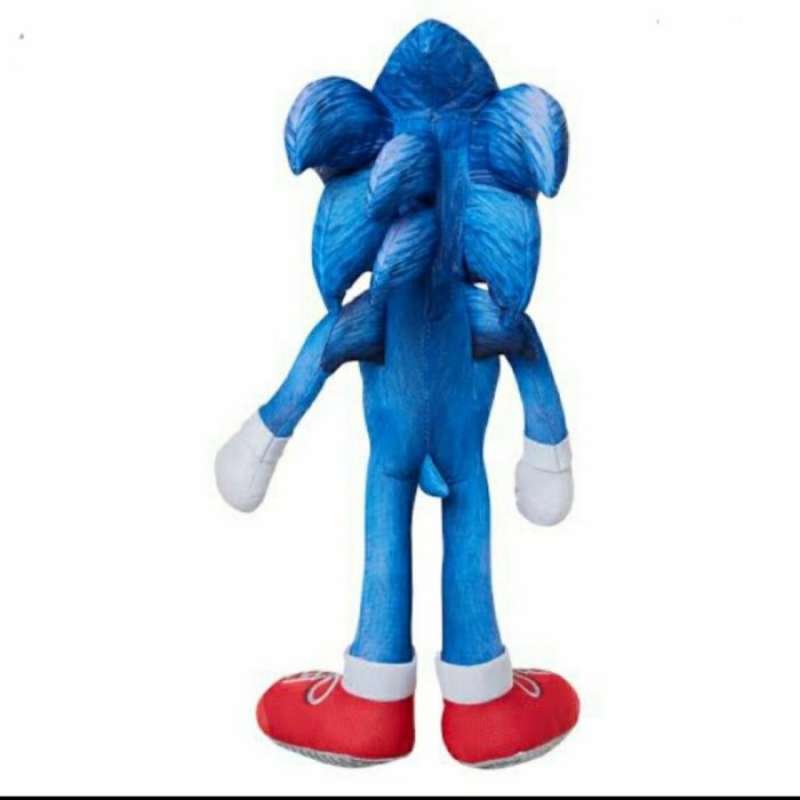 Promo Sonic The Hedgehog 2 The Movie Sonic Plush 13 / Boneka Sonic ...