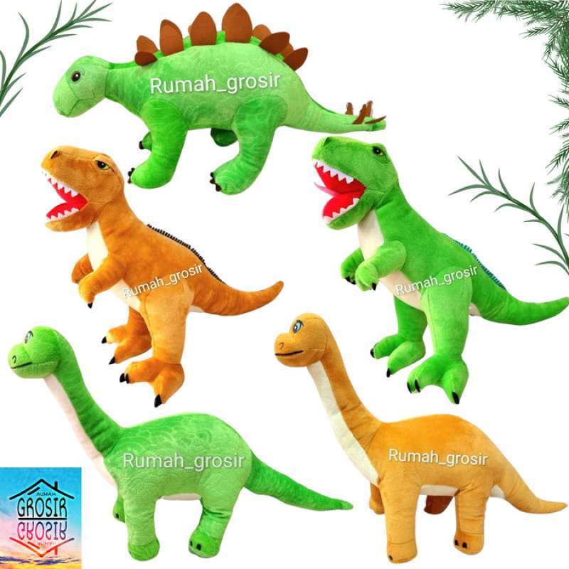 Promo Boneka Dinosaurus Trex Tyrex Brontosaurus Dino Jurassic Diskon 23 ...