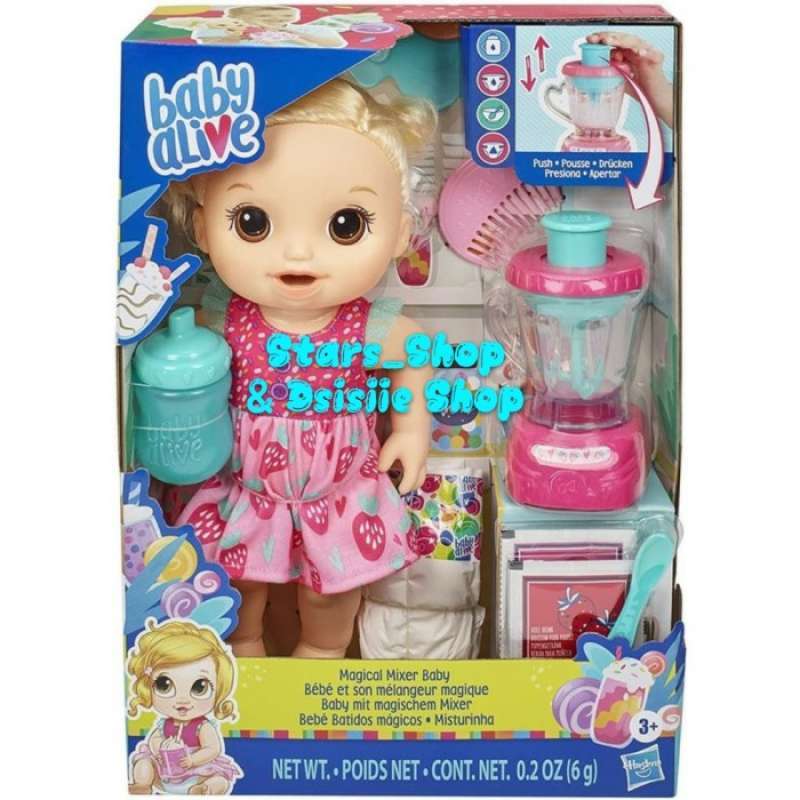 Promo Mainan Boneka Baby Alive Magical Mixer Baby / Mainan Anak Diskon ...