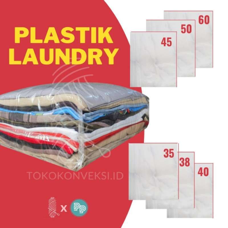 Promo Plastik Packing Laundry Kiloan Berat 1 Kg Diskon 23% Di Seller ...