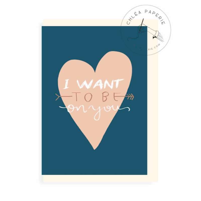 Promo Greeting Card / Love / To Be On You / Kartu Ucapan Diskon 23% Di Seller Walima Store ...