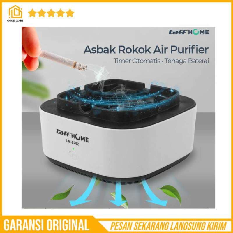 Promo Asbak Hisap Vacum Elektrik Penghisap Asap Purifier Filter ...