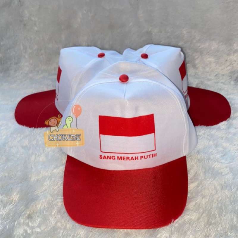 Promo Topi Kemerdekaan Merah Putih 17 Agustusan Hut Ri Dirgahayu Diskon ...