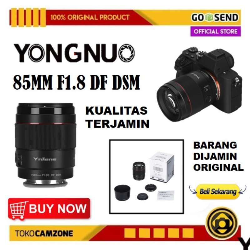 Jual Yongnuo 85mm F1.8 Df Dsm For Sony E Mount Di Seller Owl Store - Cengkareng Timur, Kota ...