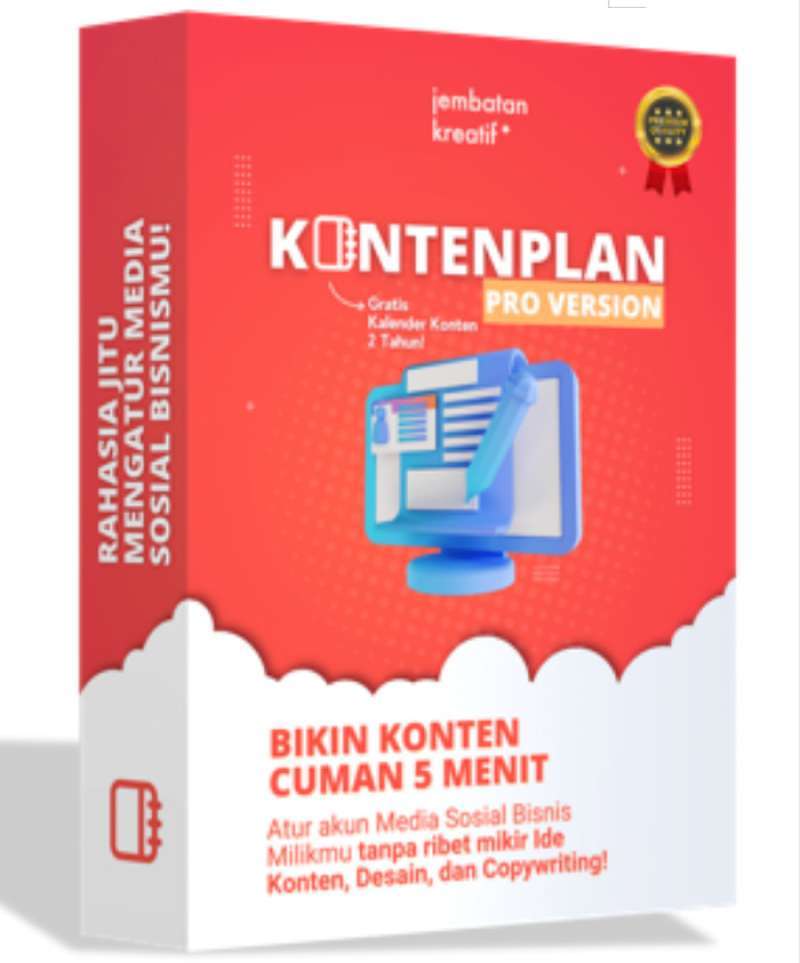 Jual Ebook Kontenplan Pro Membuat Konten Cukup 5 Menit - Paket C Di Seller Rumix - Cengkareng ...