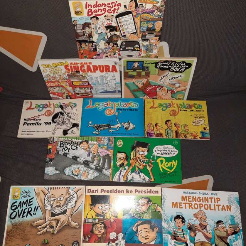 Jual Buku Komik Benny Mice 100 Tokoh Lost Bali Manula Jalan Obladi Bola ...