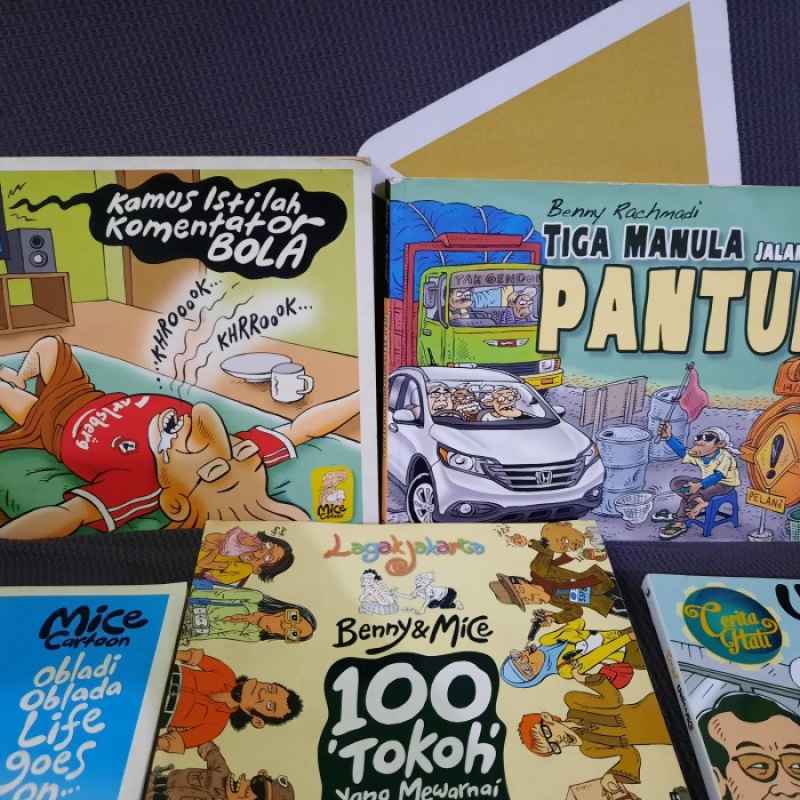 Jual Buku Komik Benny Mice 100 Tokoh Lost Bali Manula Jalan Obladi Bola ...