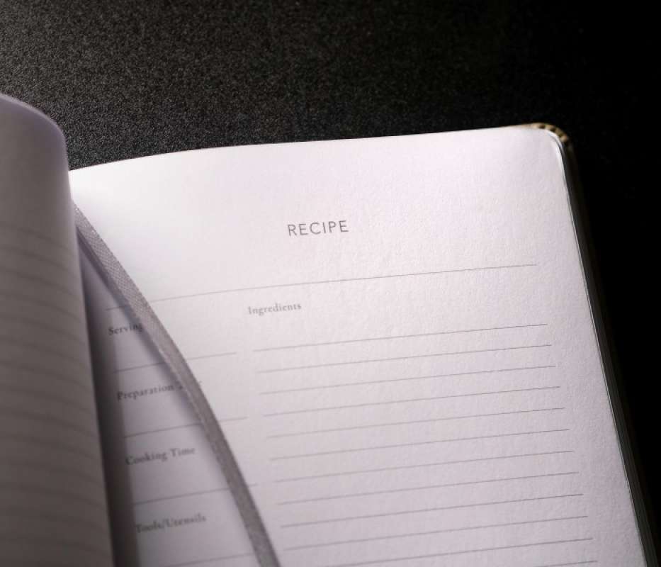 Jual Aksara Legendary Chef Recipe Journal / Kitchen Notebook / Recipe ...