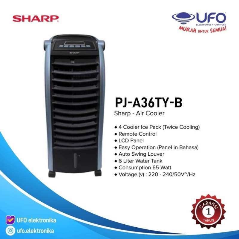 Jual Sharp Pja36tyb Air Cooler 6 Liter - Hitam Di Seller Ufo ...