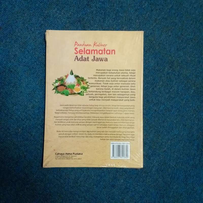 Jual Original Buku Panduan Kuliner Selamatan Adat Jawa Di Seller Rumix ...