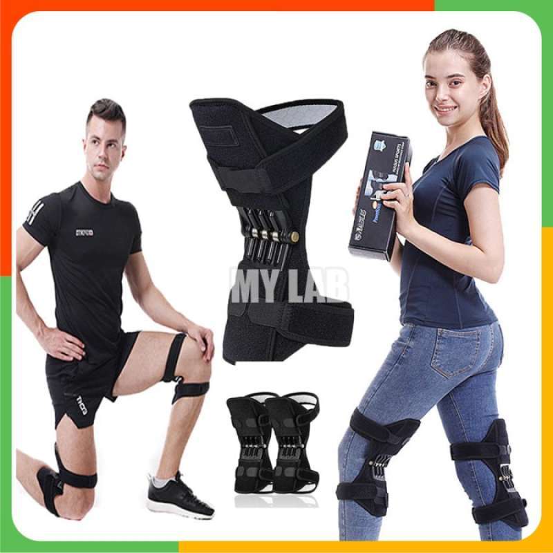 Jual Knee Support Booster Spring Knee Brace Support Penyangga Beban ...